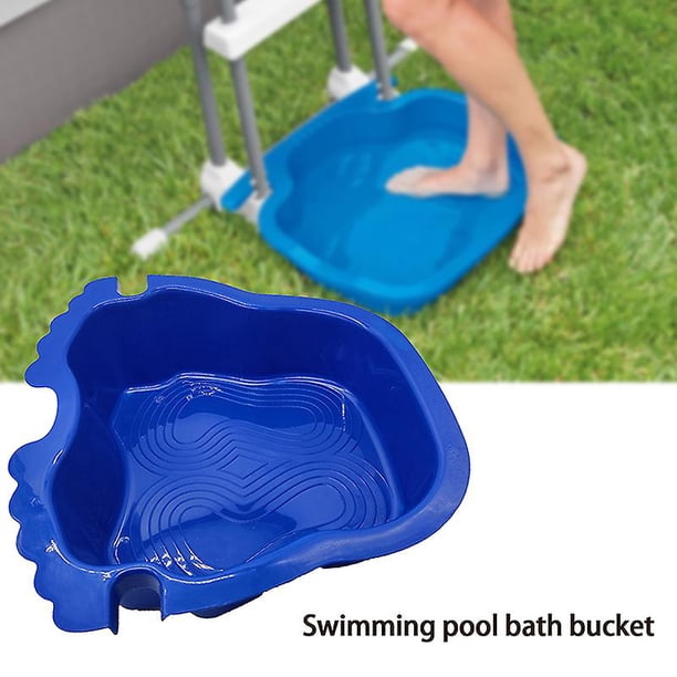 Pool Foot Bath Bucket Plastic Bathroom Foot Wash Tray Portable Water ...