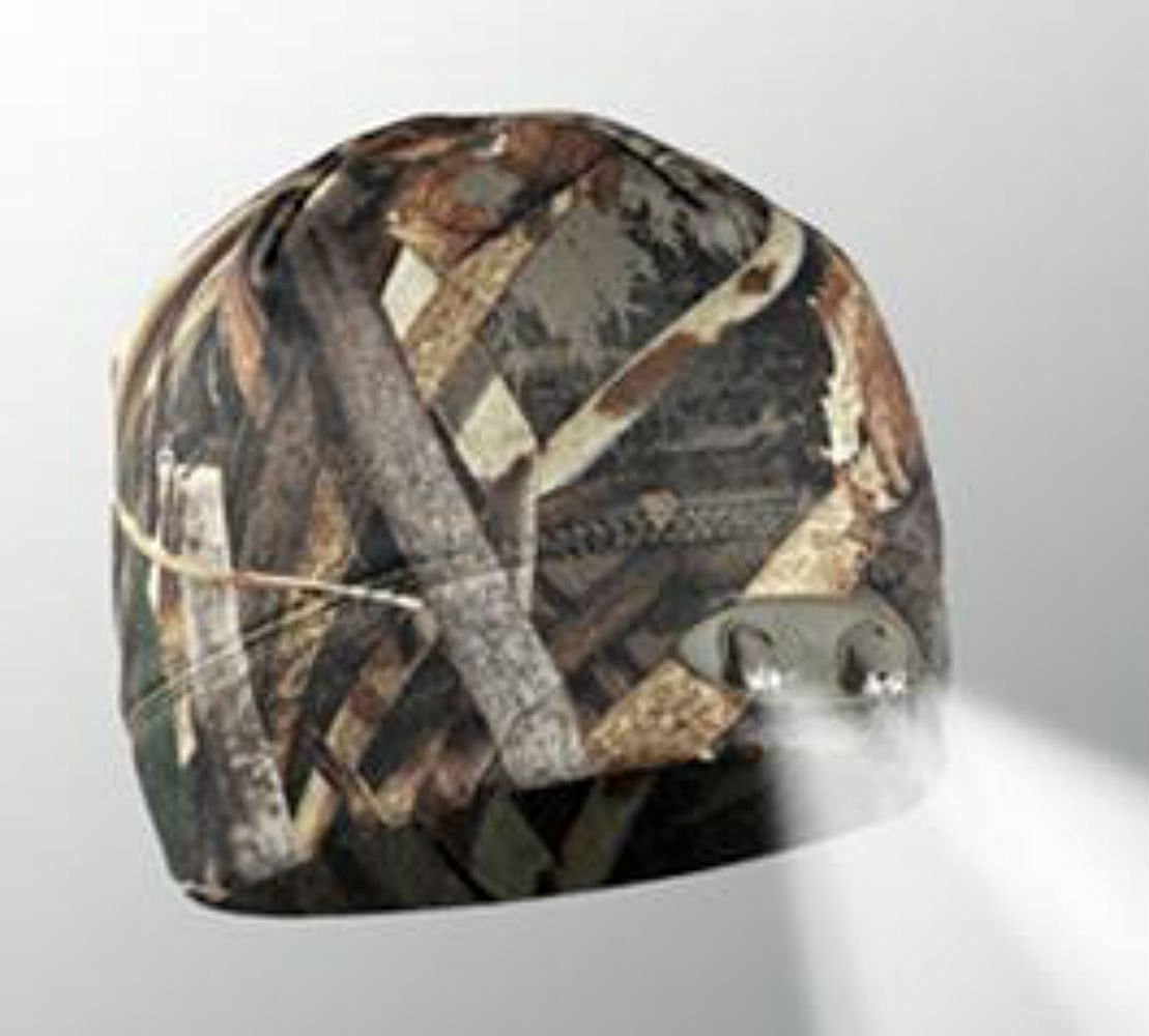 Brandclub - 4 LED Headlamp Realtree MAX 5 Camo Hands-Free Lighted ...