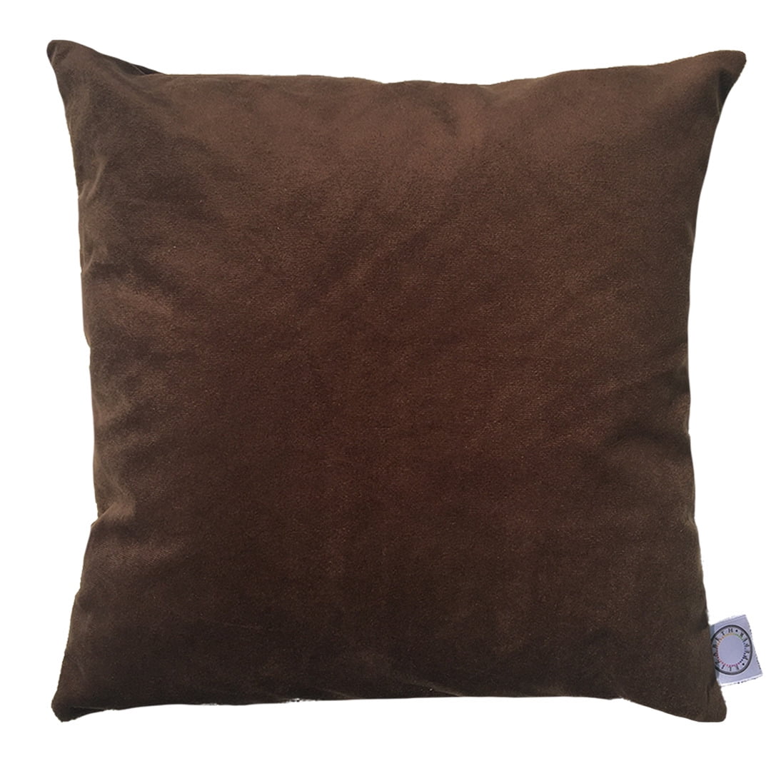 Cojin Decorativo Diseño Cafe Oscuro 60X60 Relleno | Knasta Chile