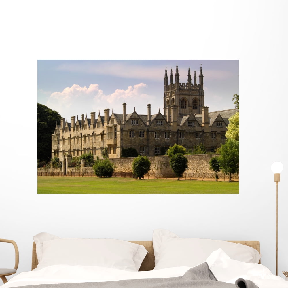 Oxford University College Buildings Wall Mural Decal Sticker ...