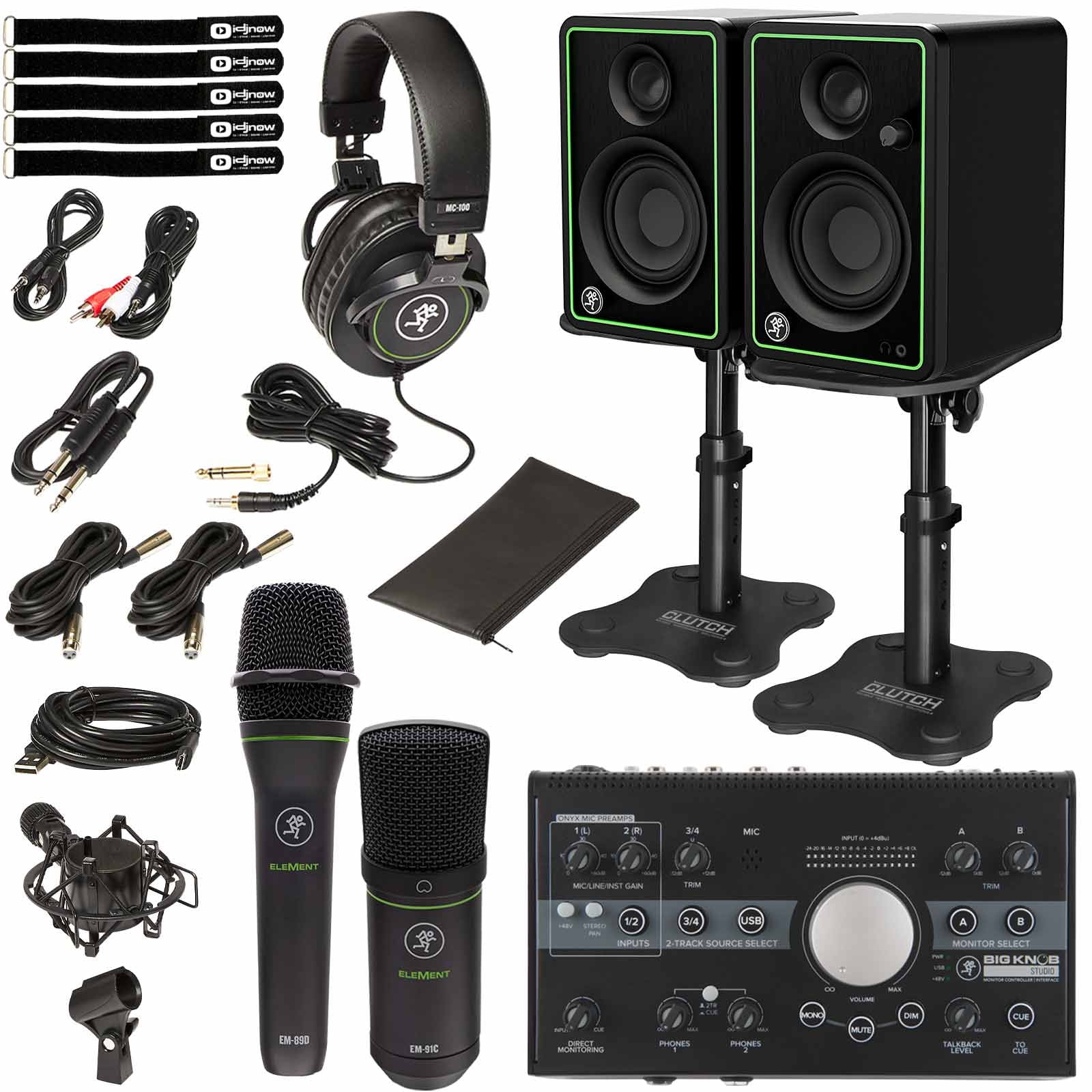 Mackie Studio Bundle Home Studio Bundle featuring CR3-X Monitors with ...