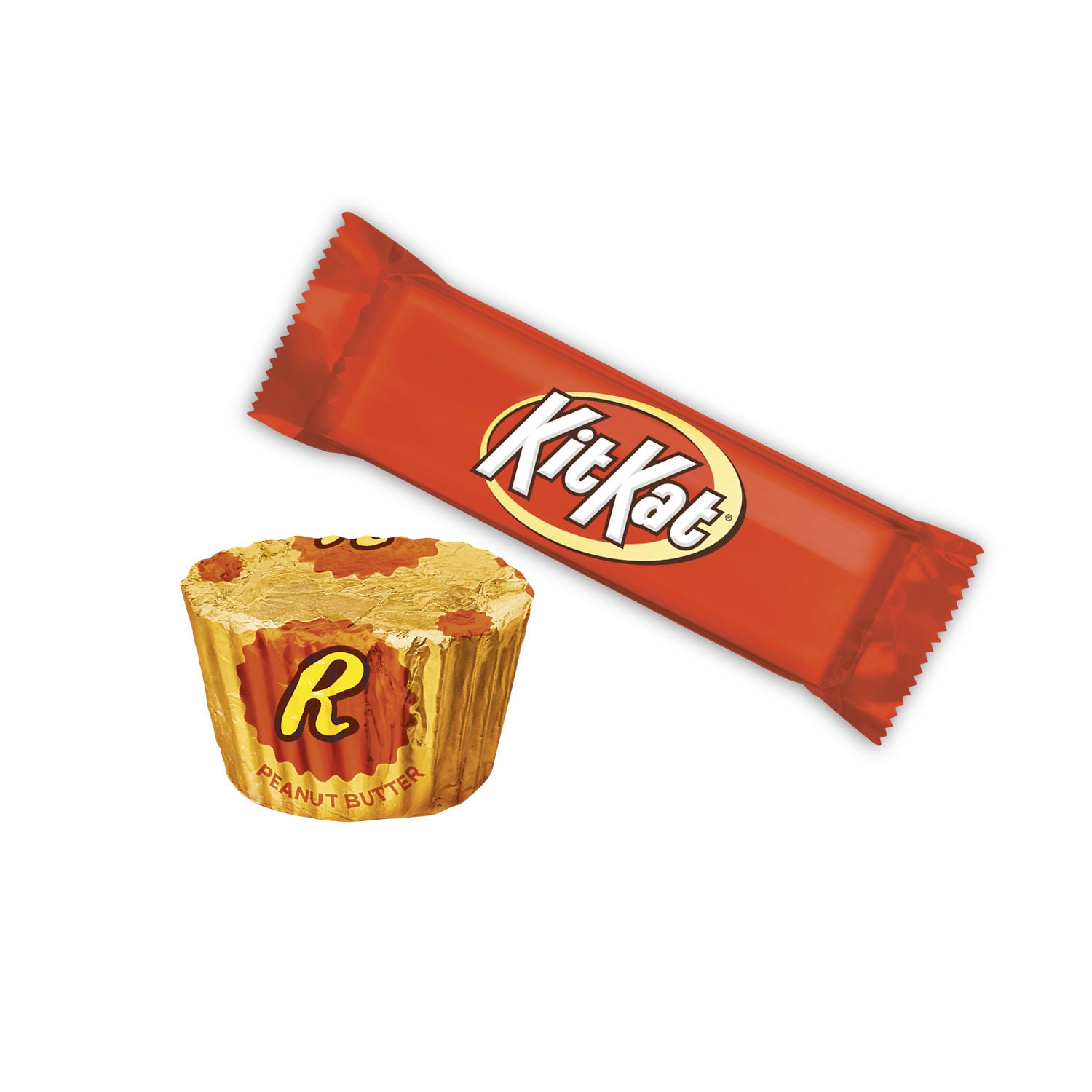 Kit Kat® And Reese's Miniatures Assorted Milk Chocolate Candy, Family ...