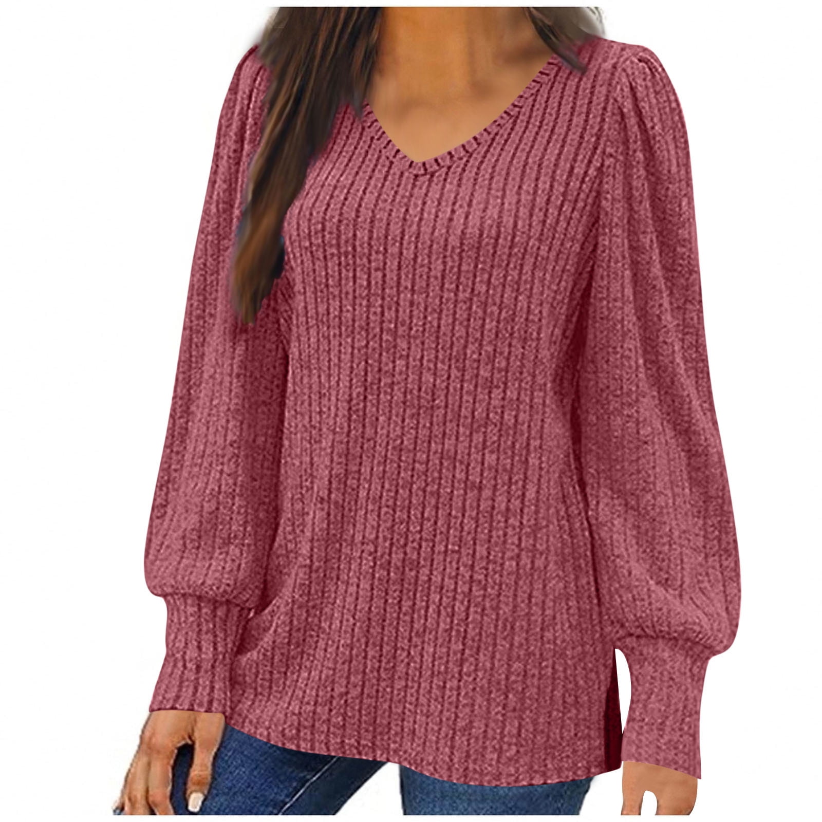 Click here for Lenpel Womens Lightweight Sweaters Soft Casual Rib... prices