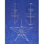 CutRite Slit'N Sew Double Wedding Ring Quilting Template - Walmart.com