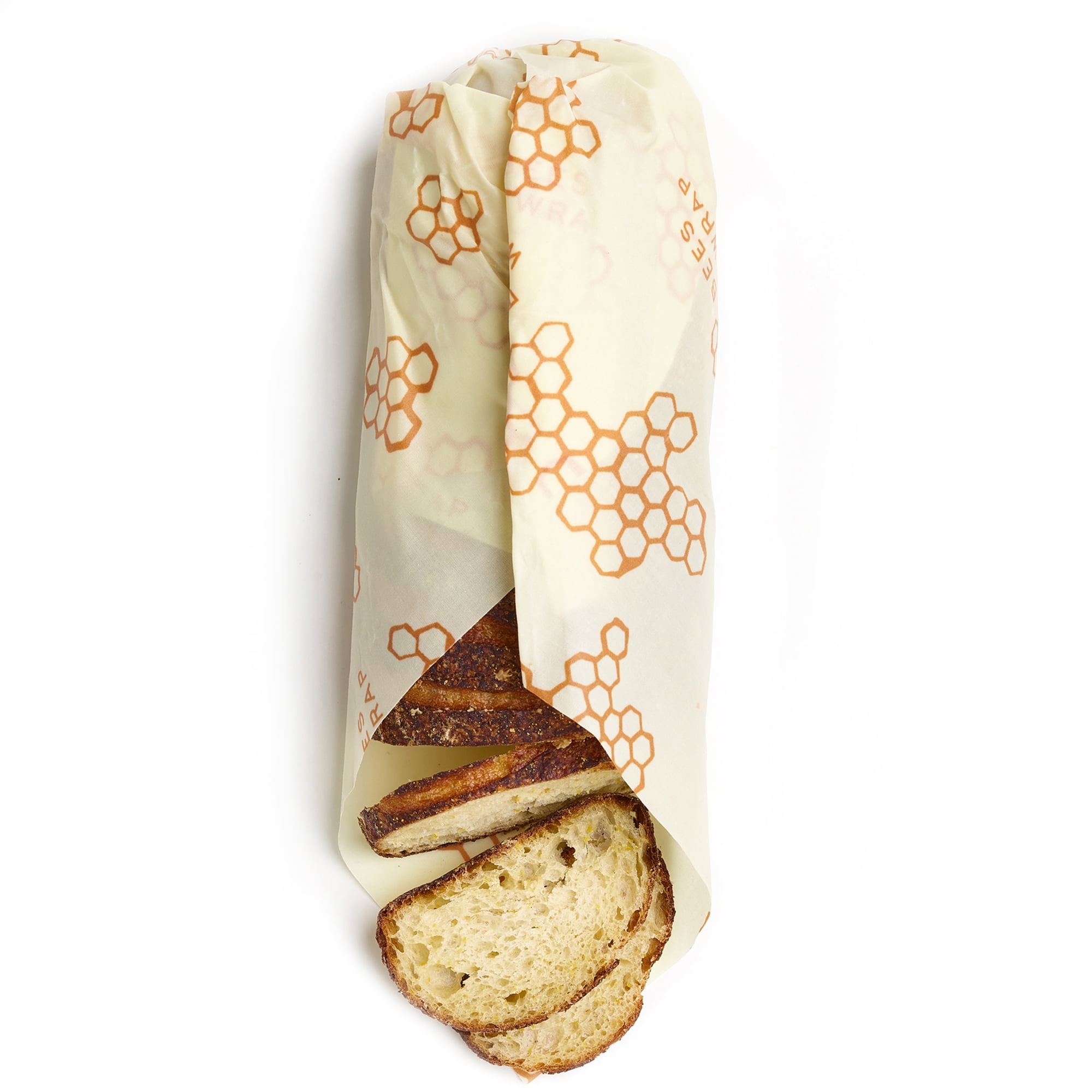 Bee's Wrap Bread Wrap in Honeycomb Print Bee's Wax Wrap - Walmart.com