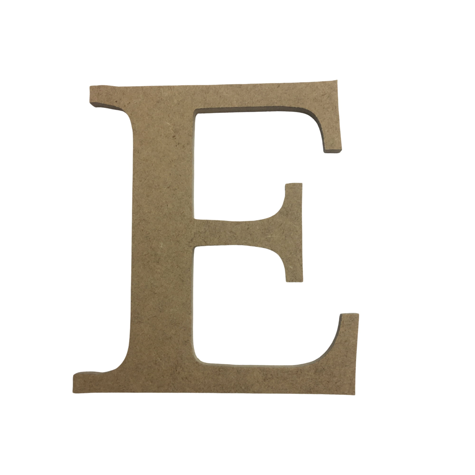 Wooden Letter Unfinished, Times Font, Craft Cutout - Walmart.com