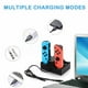 4-in-1 Controller Charging Dock Station for Nintendo Switch Joy-Con ...