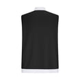DAFPZW Men's Waffleknit Tank Tops Fashion Half Zip Stand Collar ...