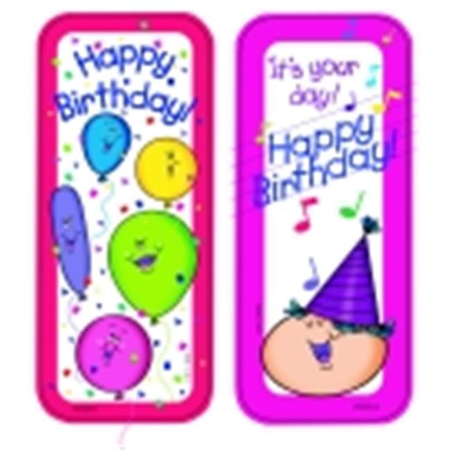 Creative Teaching Press Happy Birthday Bookmarks, 2 Design - Walmart.com