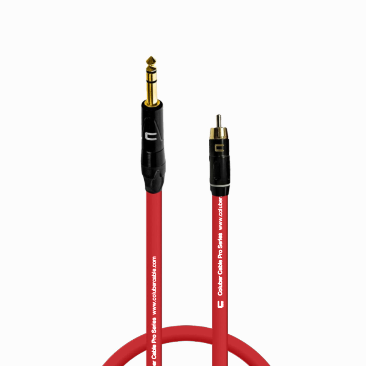 Coluber Cable Balanced 1/4" TRS Male - RCA Male - Pro 3-Pin Audio ...