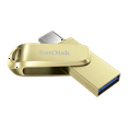 SanDisk, USB Flash Drive, 128GB Ultra Dual Drive Luxe, Gold - Walmart.com
