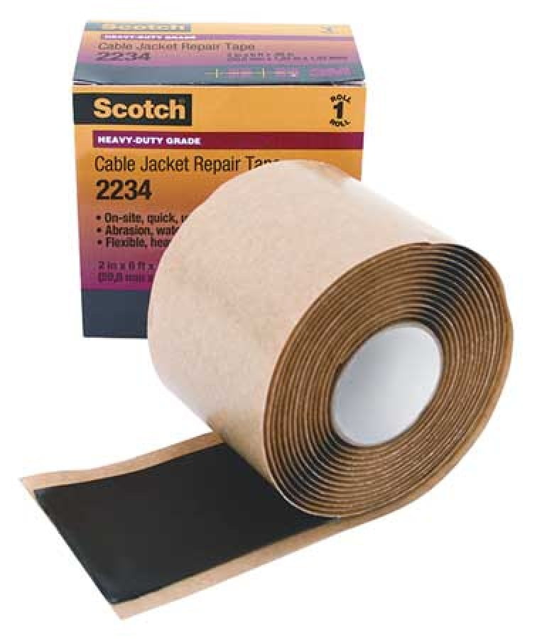 Scotch Cable Jacket Repair Tape 2234, 2 in x 6 ft, Black | Walmart Canada