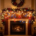 4.5m Red White Blue Patriotic Star String Lights, Battery Powered ...