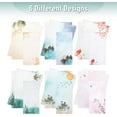 Mr. Pen Stationery Paper, 6 Exquisite Patterns, 30 Writing Sheets, 18 ...