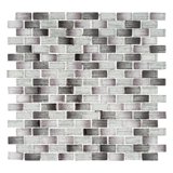 Highline 0.625" x 1.25" Glass Mosaic Sheet Floor Use Tile - Walmart.com