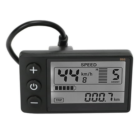 Electric Bike Display Meter Control Panel, Backlight Clear Electric ...