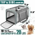 Pet Carrier for Large Cats 20 lbs+ / Soft Sided Small Dog Travel ...
