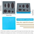 1 Set Wooden Cutting Dies with Steel for DIY Fabric Crafts Leather Die ...