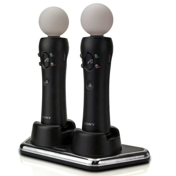 PlayStation 4 Move Motion Controllers 2-Pack & MOVE Dual Charging Dock ...