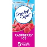 Crystal Light Healthy Raspberry Ice Water Flavor Fruit Drink Mix, 6 ct ...