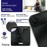 iHome Digital Battery Powered Bathroom Scale 397 lbs FSA and HSA ...