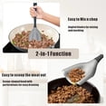 Ckraxd High-Temperature Silicone Spatula, Food-Grade Non-Stick Spoon ...