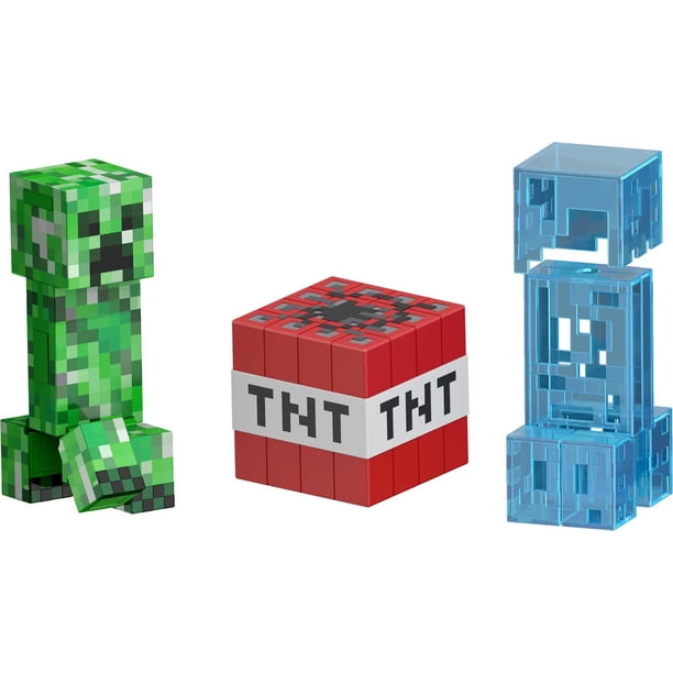 Minecraft Diamond Level Creeper, 5.5-inch Collector Action Figure ...