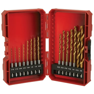 WEN 15-Piece Titanium-Coated Drill Bit Set - Walmart.com