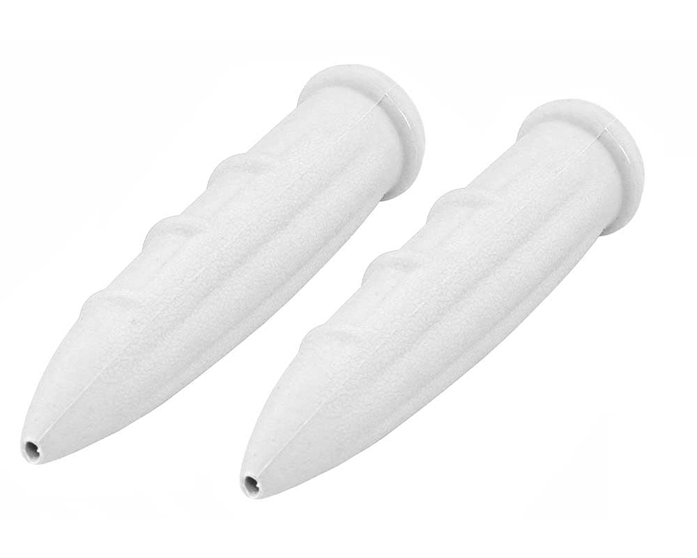 Bike Vintage Lowrider Bullet Grips 7/8 long 135mm VLP-35 White ...