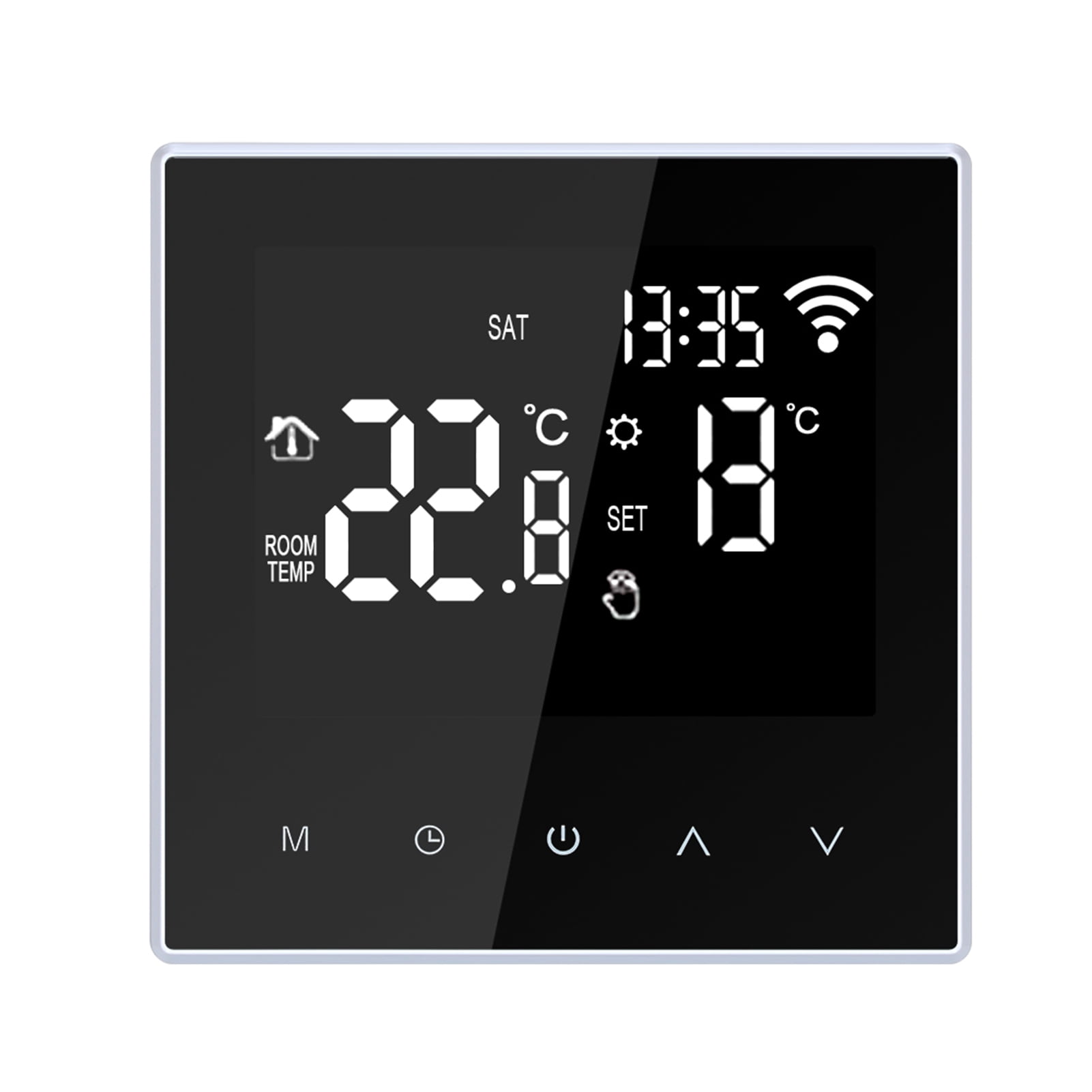 Wi Fi Smart Thermostat Digital Temperature Controller App Control ...