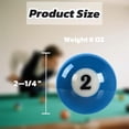 Billiard Nine-Ball,Standard Set 10 Pool Table Balls, 2-1/4 inch ...