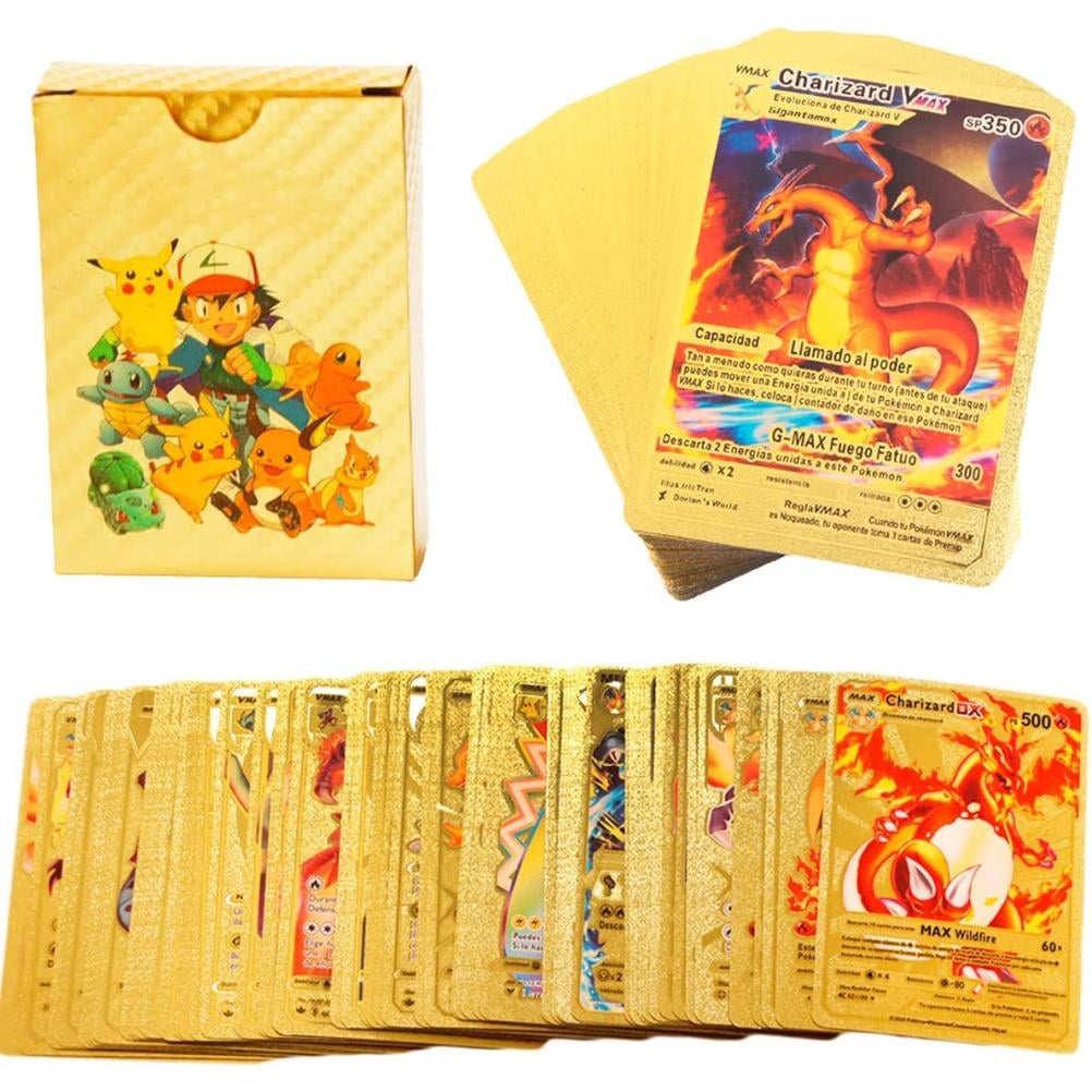 Click here for Pinsurad Anime Cards Set Gold Foil Cards Cartoon G... prices