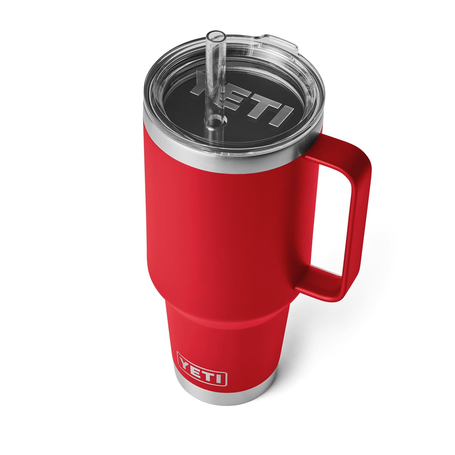 Vaso YETI Rambler de 1,25 L con asa y tapa con pajita de acero ...