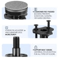 Adjustable Furniture Leveling Feet With T-Nuts 8 Pack 3/8-16 Thread ...