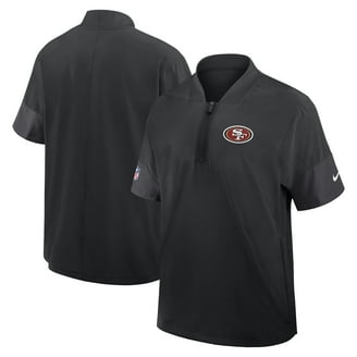 Men's Nike Black Atlanta Falcons Sideline Half-Zip UV Performance