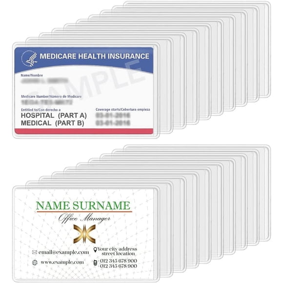 Medicare Card Holder Protector Sleeve