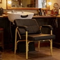 Artist Hand Barber Reclining Shampoo Chair Heavy Duty Salon Spa Beauty ...