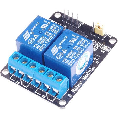 12V Active Low 2 Channel Relay Shield Module for Arduino UNO 2560 1280 ARM PIC AVR STM32 ...