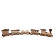 LINCOLN LOGS Sawmill Express Train - Real Wood Logs - Buildable Train ...