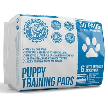 PetsWorld 23x36 Extremely Strong Puppy Training Pads, 50 Count ...