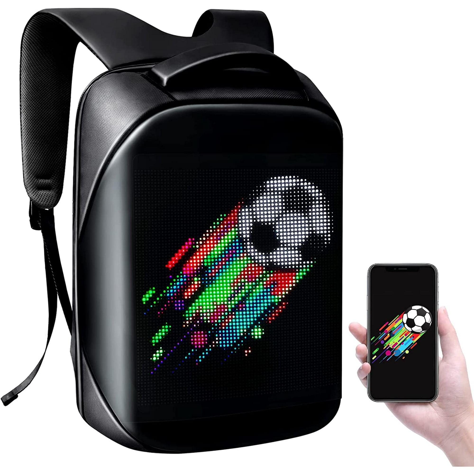 Click here for Fynddiq Nouveauté Led Sac À Dos Écran Dynamique Nu... prices
