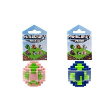 Minecraft Action Mob Toy Set - Spawn Egg Mini Figures Bundle of 6 ...