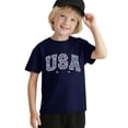 Coerni Boys 4th of July USA T Shirt American Flag Letter Print Trendy ...