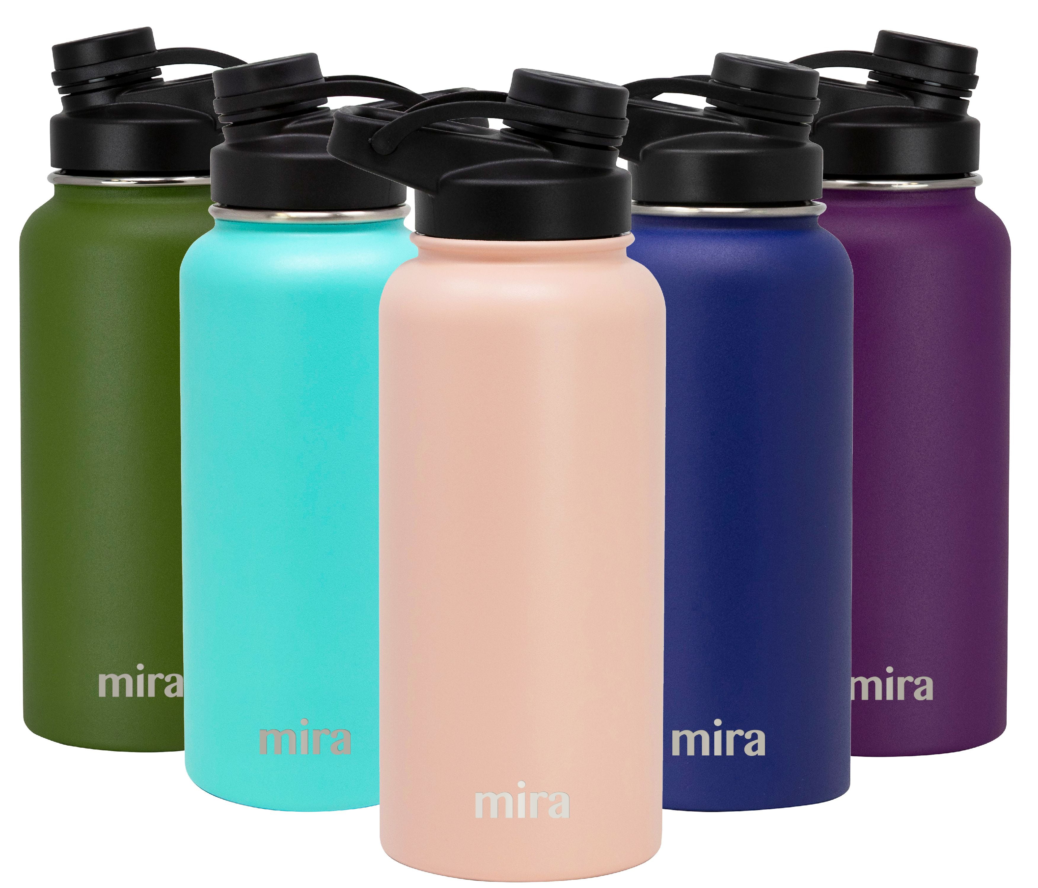 MIRA 32 oz Stainless Steel Insulated Sports Water Bottle,Metal Thermos ...