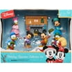 Disney Mickey and Friends Animated Christmas Train Set with Lights and ...
