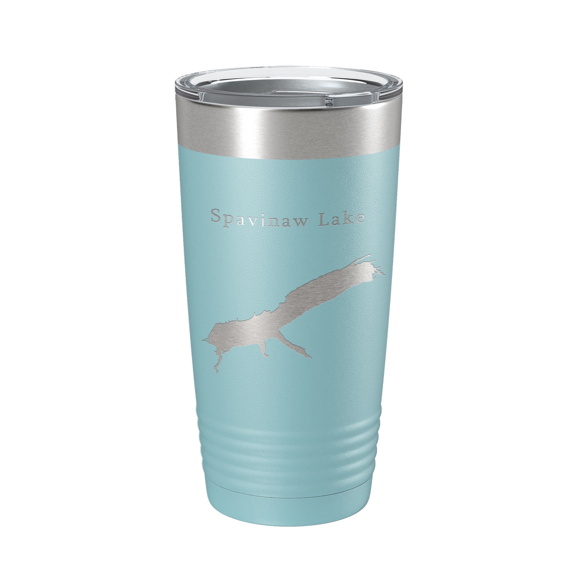 Spavinaw Lake Map Tumbler Travel Mug Insulated Laser Engraved Coffee ...