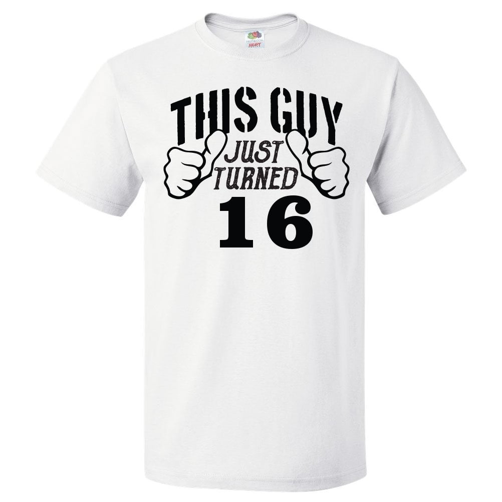 16th Birthday Gift For 16 Year Old This Guy Turned 16 T Shirt Gift 16th-birthday-gift-for-16-year-old-this-guy-turned-16-t-shirt-gift