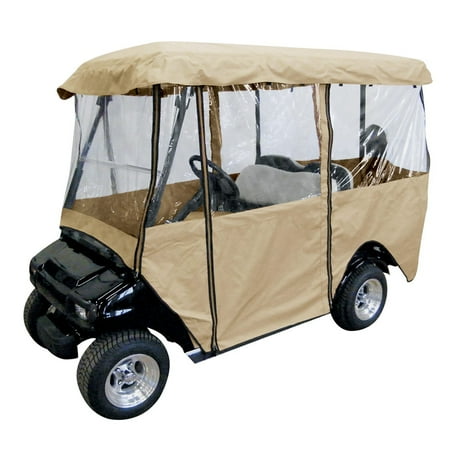 Leader Accessories Deluxe 4-Person Golf Cart Cover Storage Driving ...