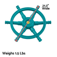 Blue Rabbit Play Mega Boat Steering Wheel for Outdoor Playsets ...