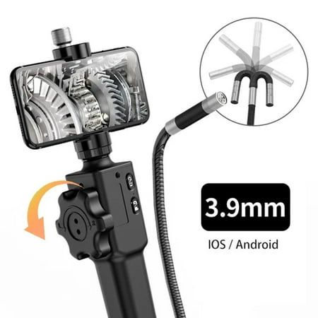 Two-Way Articulating Endoscope 180 Degrees Steering Industrial ...